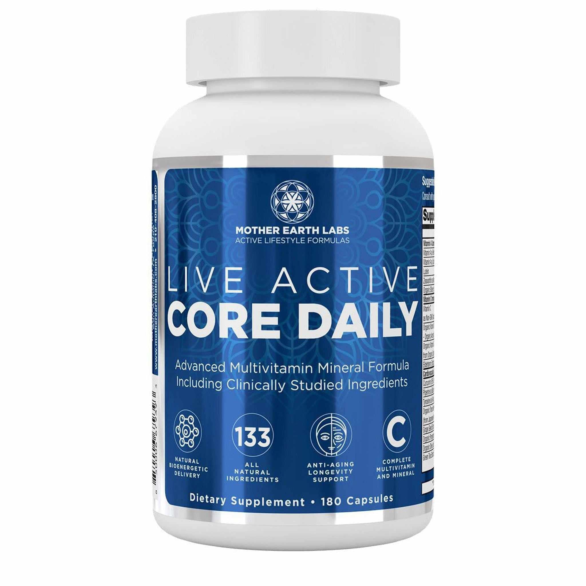 Mother Earth Labs Live Active - Core Daily – Ultimate Sport Nutrition